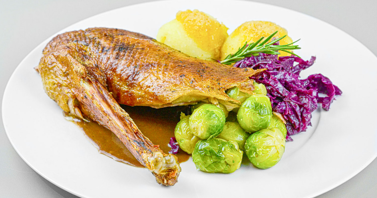 „Gans lecker“ im Luisenhof Dresden